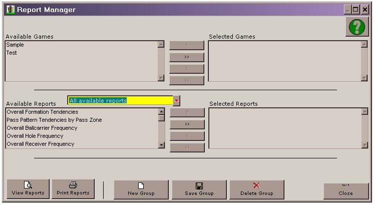 Report Manager Overview